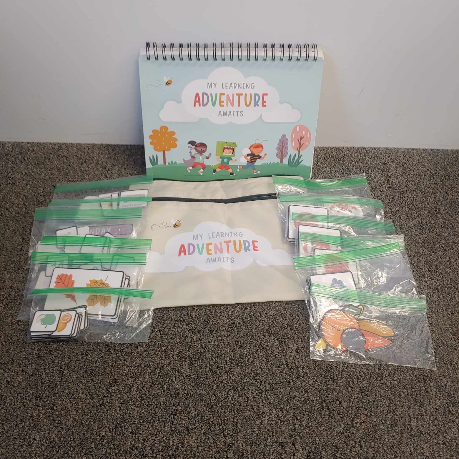 My Learning Adventure Awaits Velcro Book | Switch A Roo